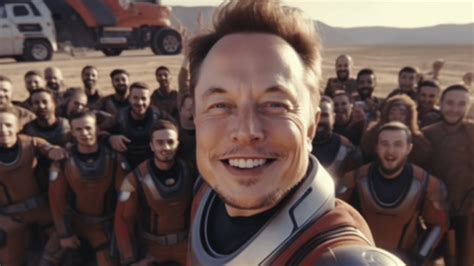 Від перших людей до Маска на Марсі ШІ показав історію людства в селфі Новини Live