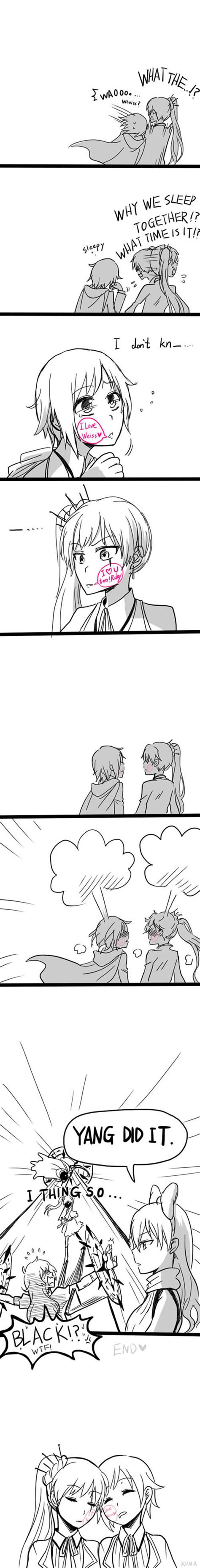 Ruby Rose Weiss Schnee Yang Xiao Long And Blake Belladonna Rwby Drawn By Kuma Bloodycolor