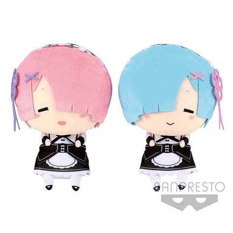 Re Zero Big Plush Ram And Rem