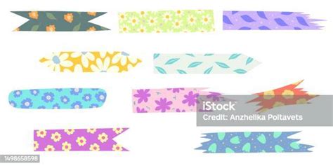 เทปกระดาษสติ๊กเกอร์ชุดพืชสดใส เหนียวสําหรับสมุดเรื่องที่สนใจและสก๊อต