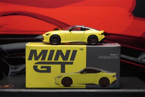 Mini Gt1 64 415 499 732 Nissan Z Proto Легковая модель автомобиля