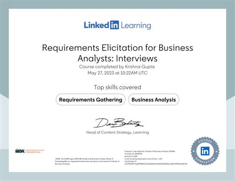 Krishna Gupta On Linkedin Certificate Of Completion