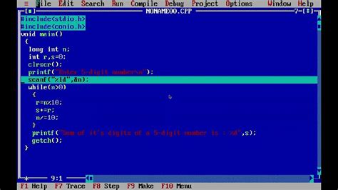Mcs011 Q1b Dec 23 Write A Program In C To Find The Sum Of Digits Of A 5 Digit Number Youtube