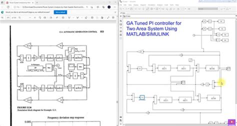 Ga Tuned Pi Controller For Two Area Load Frequency Control Lms Solution
