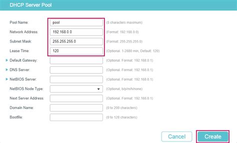 Configuring Dhcp Service