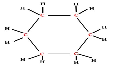 Electron Dot Structure Of Cyclohexane Class 10 Remedial Classes