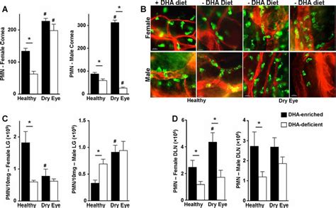 Sex Specific Regulation Of Tissue Pmn Levels By Dietary Dha In Health Download Scientific