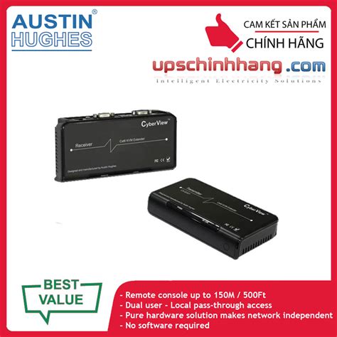 Cyberview Vga Usb Cat Kvm Extender Cv S