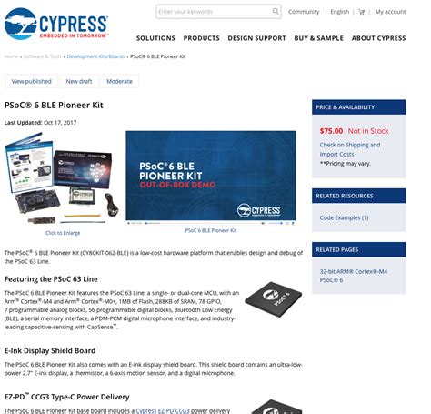 Lesson 1 Psoc 6 Introduction Resources Iot Expert