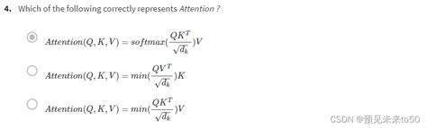 吴恩达深度学习学习笔记——c5w4——transformers模型——练习题transformer 吴恩达 Csdn博客