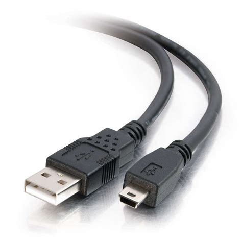 C2g Legrand Mini Usb 2 0 Cable Usb A To B Cable Black