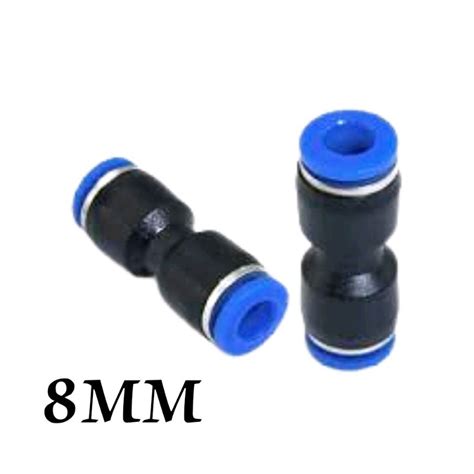 Jual Sambungan Selang Pneumatic Konektor Lurus Fitting PU Shopee Indonesia