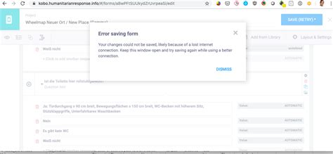 Problem In Saving A Form In Kobotoolbox Form Building Kobotoolbox Community Forum