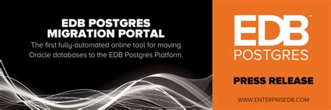 オラクルユーザー待望のオラクル移行ポータル登場！8月29日（水）東京で開催される Edb Postgres Vision Tokyo 2018 にて詳細説明とデモ実施 Edbジャパンブログ2025