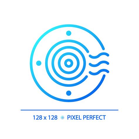 Air Outlet Gradient Linear Vector Icon Hvac System Climate Control Air Conditioning Home