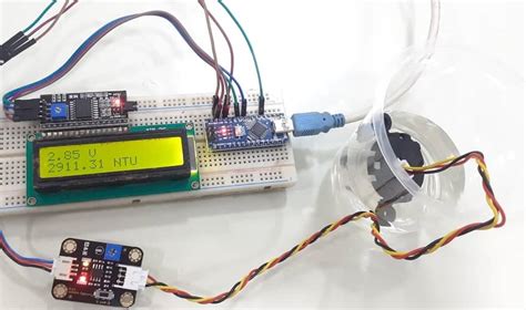 Diy Turbidity Meter Using Analog Turbidity Sensor Arduino