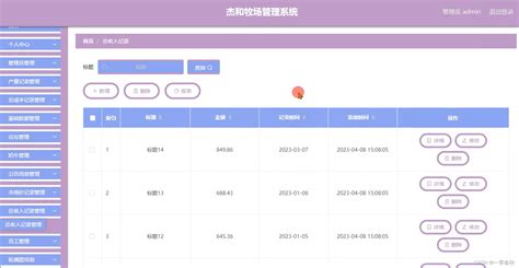 基于springboot杰和牧场管理系统的设计与实现 Csdn博客