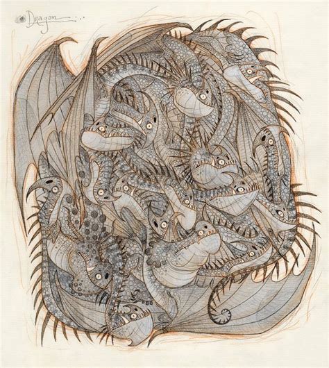 Nico Marlet Dragon Pile How Train Your Dragon Dragon