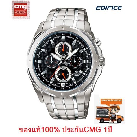 Casio Edifice นาฬิกาข้อมือผู้ชาย สายแสตนเลส รุ่น Ef 328d 1a มั่นใจ ของแท้ 100 ประกันศูนย์ Cmg