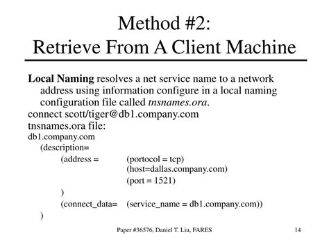 PPT Presentation 36576 Oracle9i LDAP Advanced Configuration Of