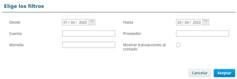 Cuenta Corriente De Proveedores Xubio Ayuda