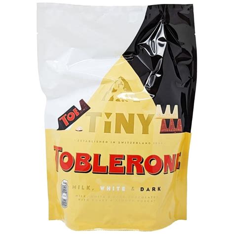 Toblerone Chocolate Tiny Mix Flavour Pouch Bag 280g Shopee Singapore