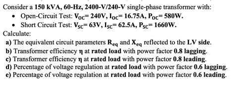 Solved Calculatea ﻿the Equivalent Circuit Parameters Req