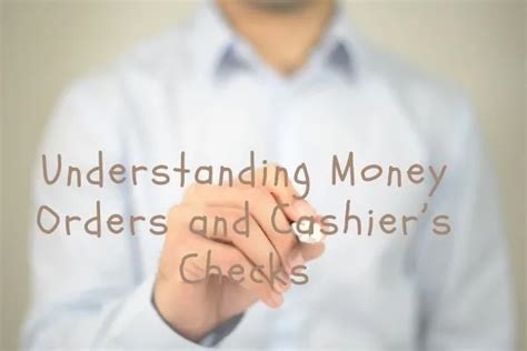 Which Is Better Money Orders Or A Cashiers Check