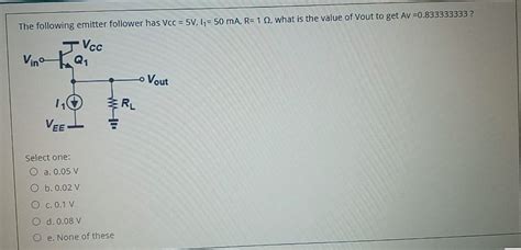 Solved Question Determine The Transfer Function Of This Chegg