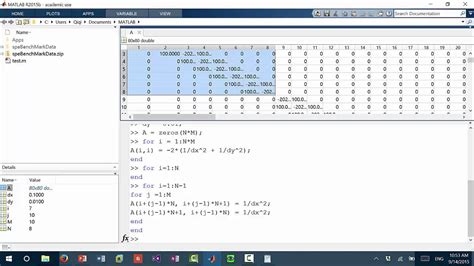 MIT Numerical Methods For PDE Lecture 3 Finite Difference 2D Matlab
