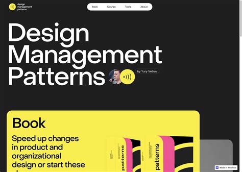 Site Webflow Design Management Patterns Scrapflow