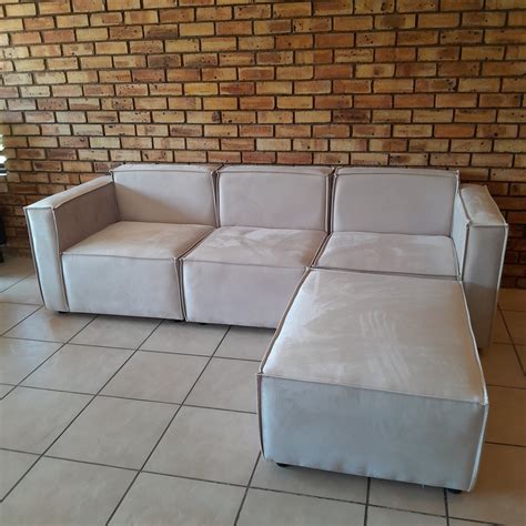 Modular Velvet Sectional Couch Myriad Custom Furniture