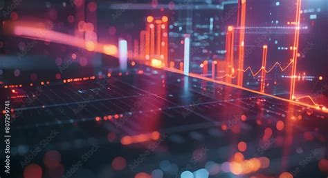 Video „dynamic Data Visualization Charts And Graphs For Futuristic