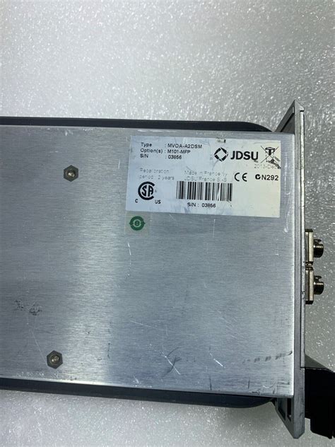 Jdsu Mvoa A2dsm Mvoa A2 Jdsu Map Variable Optical Attenuator Option