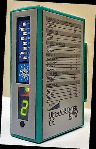 EMX ULTRA V D TEK Plug In Style Vehicle Loop Detector Garage Door Parts Professional