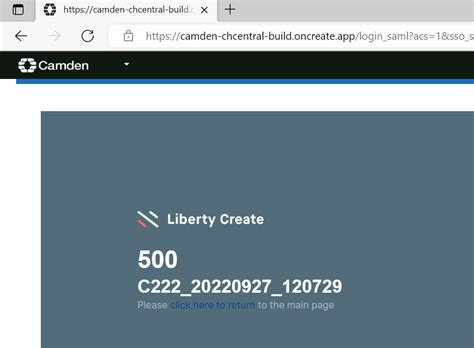 Chcentral And Sso Liberty Create Netcall Community