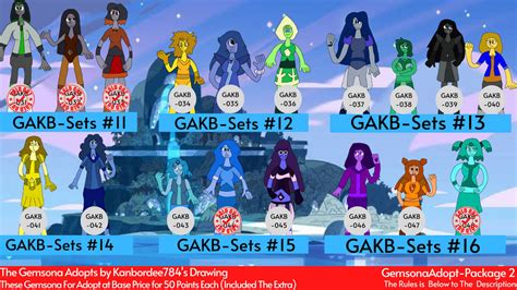 Su Gemsona Adopt By Kanbor784 Package 2 By Mudkipkan2018 On Deviantart