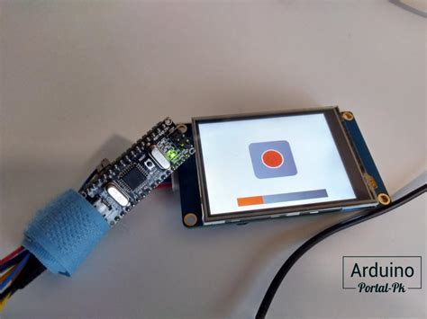 Подключаем Nextion к Arduino nextion hmi проекты arduino