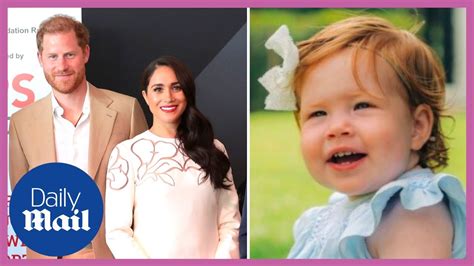 Prince Harry And Meghan Markle Christen Princess Lilibet Diana In Los