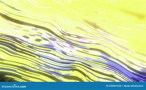 Colorful Cyber Shimmer With Lines Motion Glitch Effect With Colorful Background And Shimmering