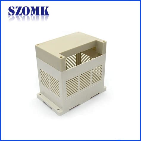 Szomk 플라스틱 Din 레일 상자 전기 Pcb 인클로저 145 130 90 Mm
