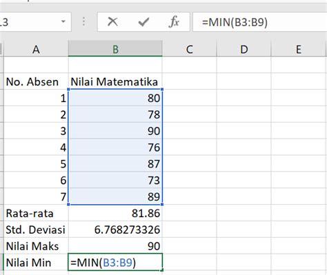Yuk Pelajari Rumus Dasar Statistik Di Excel