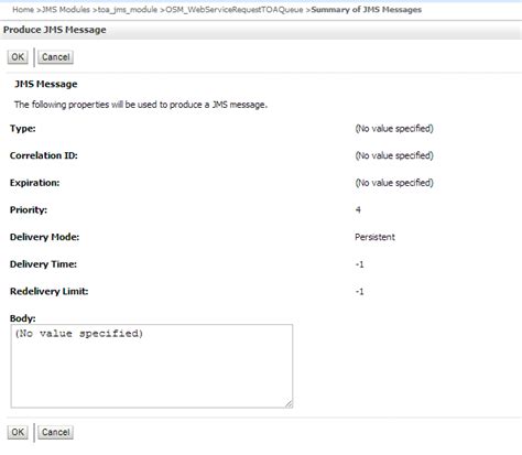 Weblogic Console Produce Jms Message Permissions Stack Overflow
