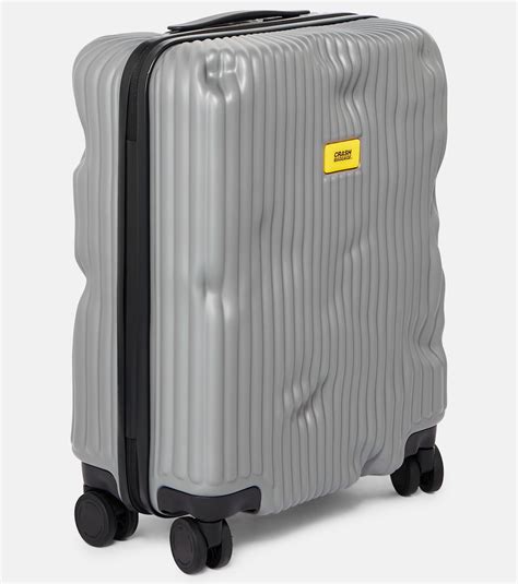 Stripe Cabin Small Suitcase In Grey Crash Baggage Mytheresa