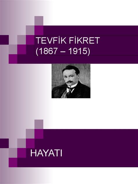 Tevfik Fikret Sunusu Pdf