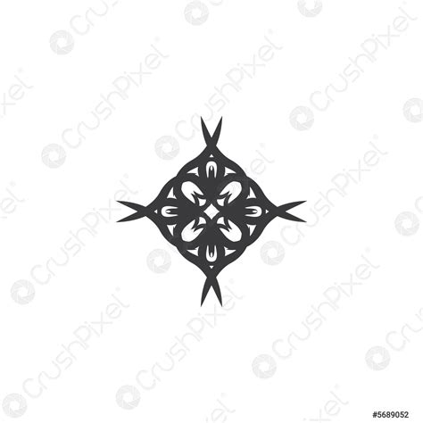 Tribal Tattoo Sing And Symbol Vector Stock Vector 5689052 Crushpixel