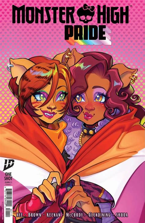 Monster High Pride 2025 Comic Fortuna Variant Orgulho Lésbico