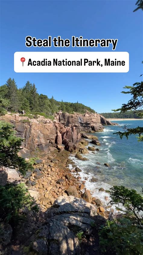 Acadia National Park Map 2026