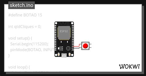 Arduinoday2023 BotÃo Wokwi Esp32 Stm32 Arduino Simulator