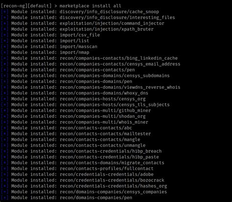 How To Use Recon Ng Framework For Information Gathering Ceh V13 Ai Ceh Vietnam
